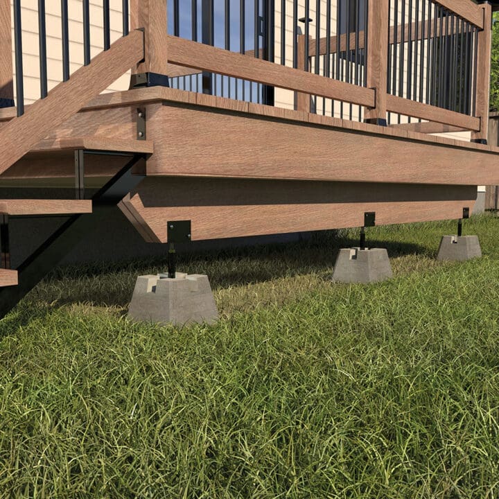Adjustable Deck Support - Pylex