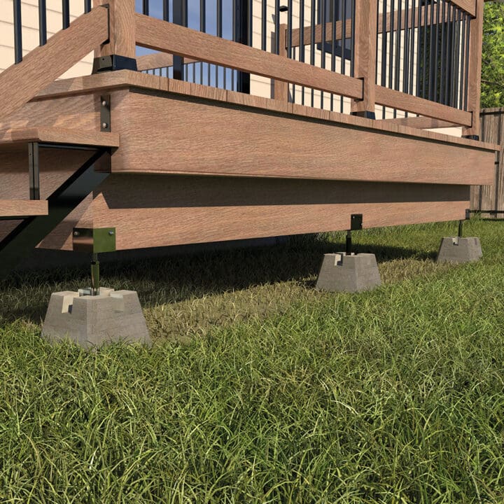 Adjustable Deck Support - Pylex