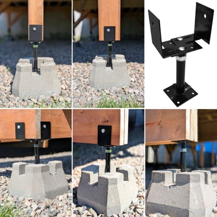 Support de patio ajustable - Pylex