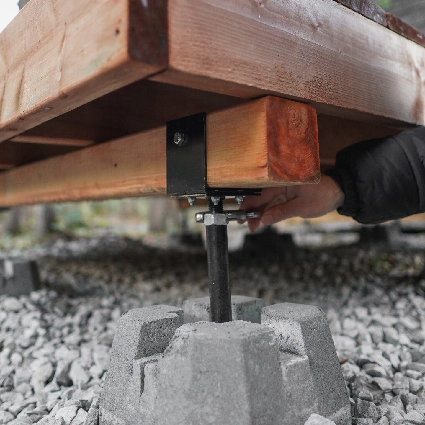 Adjustable Deck Support - Pylex