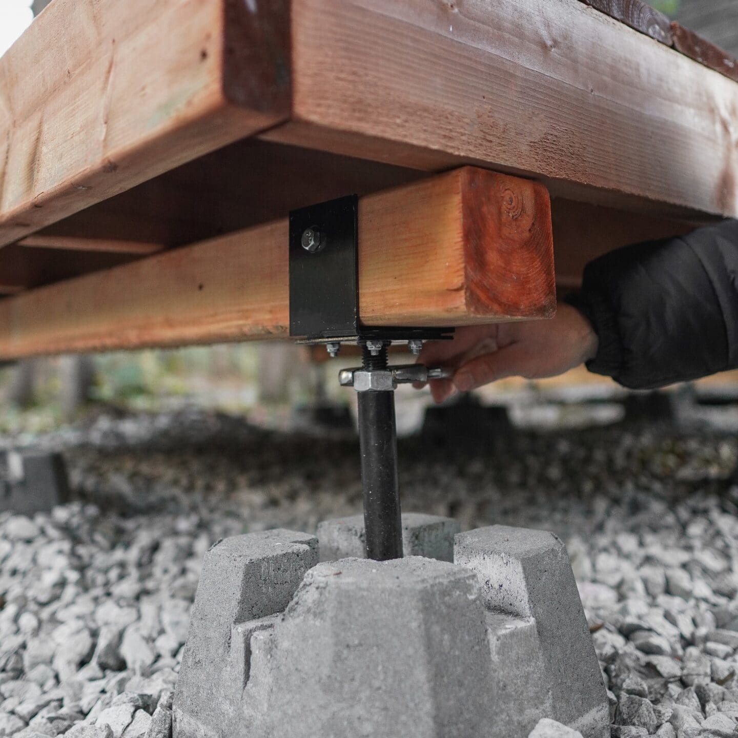 Adjustable Deck Support - Pylex
